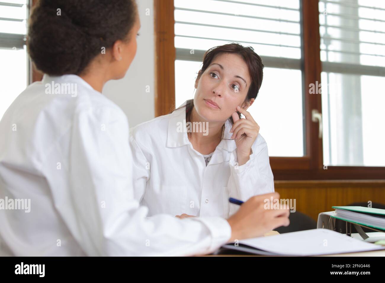 mechanical engineer taking notes at metallurgy factory Stock Photo - Alamy