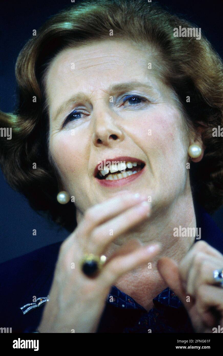 Margaret thatcher 1980 hi-res stock photography and images - Alamy