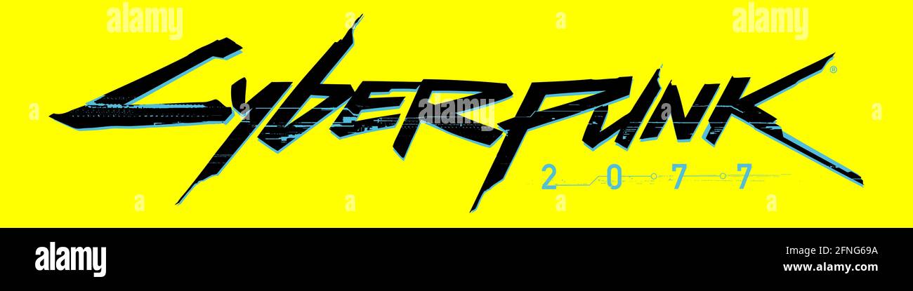 Cyberpunk logo hi-res stock photography and images - Alamy