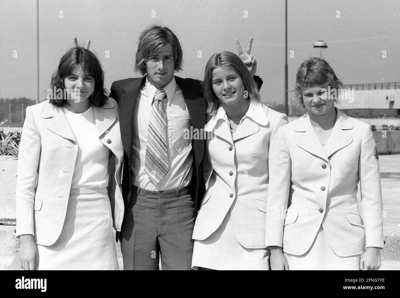 Swimming World Championship 1973 in Belgrade Press conference of the ...