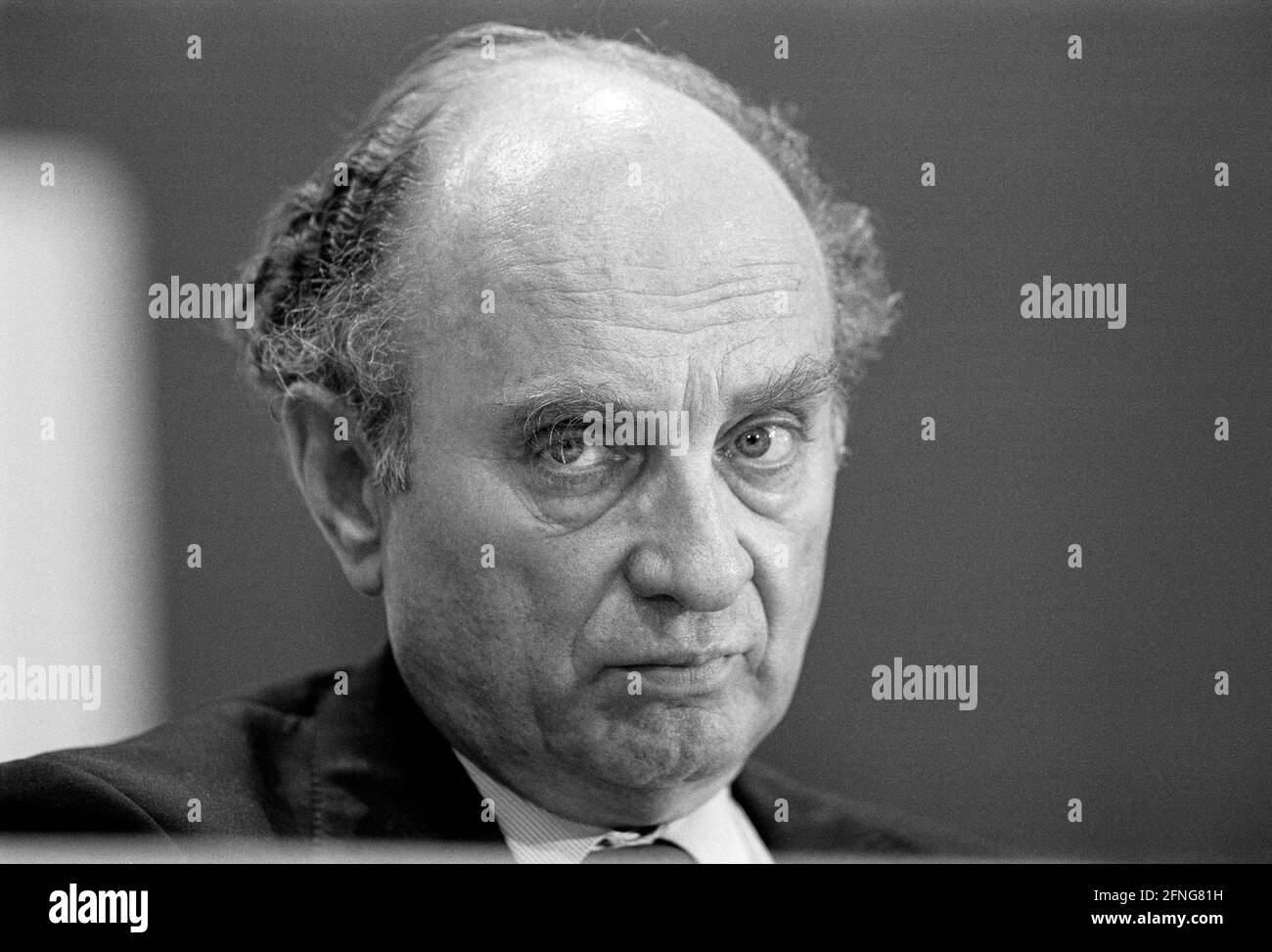 Otto Graf LAMBSDORFF , FDP , October 1988 [automated translation] Stock ...