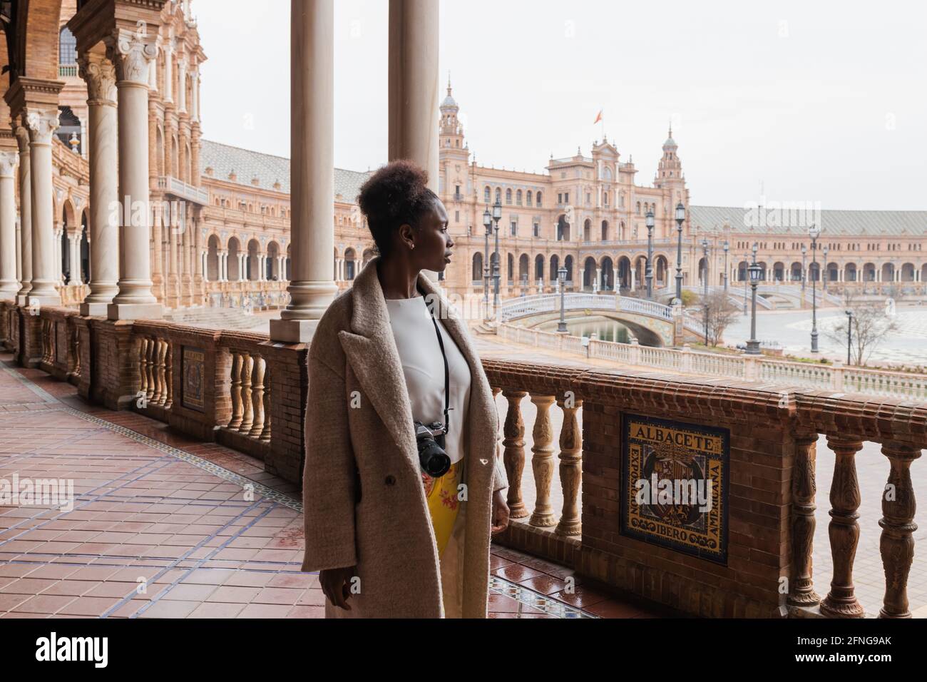 African american visiting spain hi-res stock photography and images - Alamy