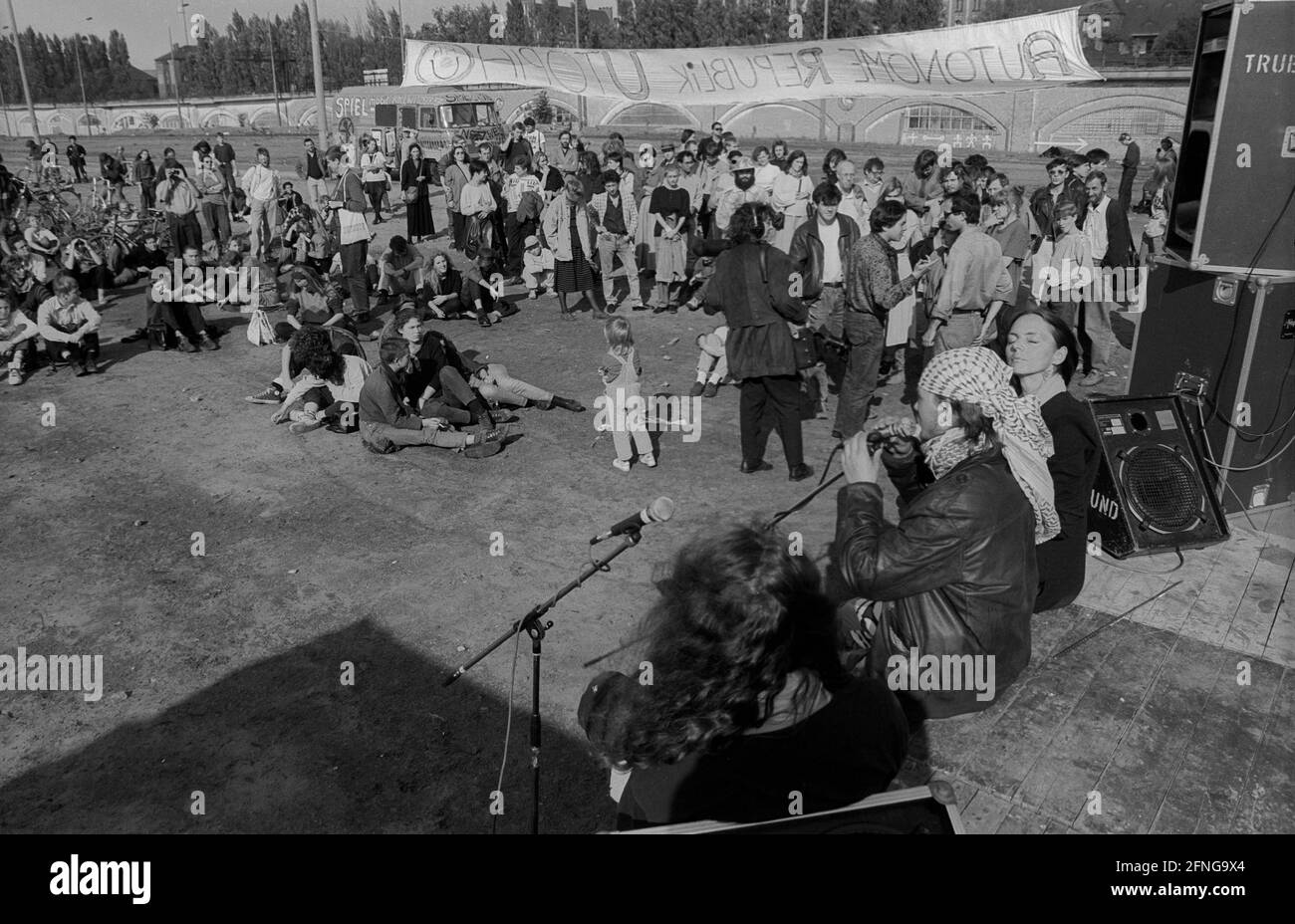"Germany, Berlin, 03.10.1990, foundation of the ""Autonomous Republic ...