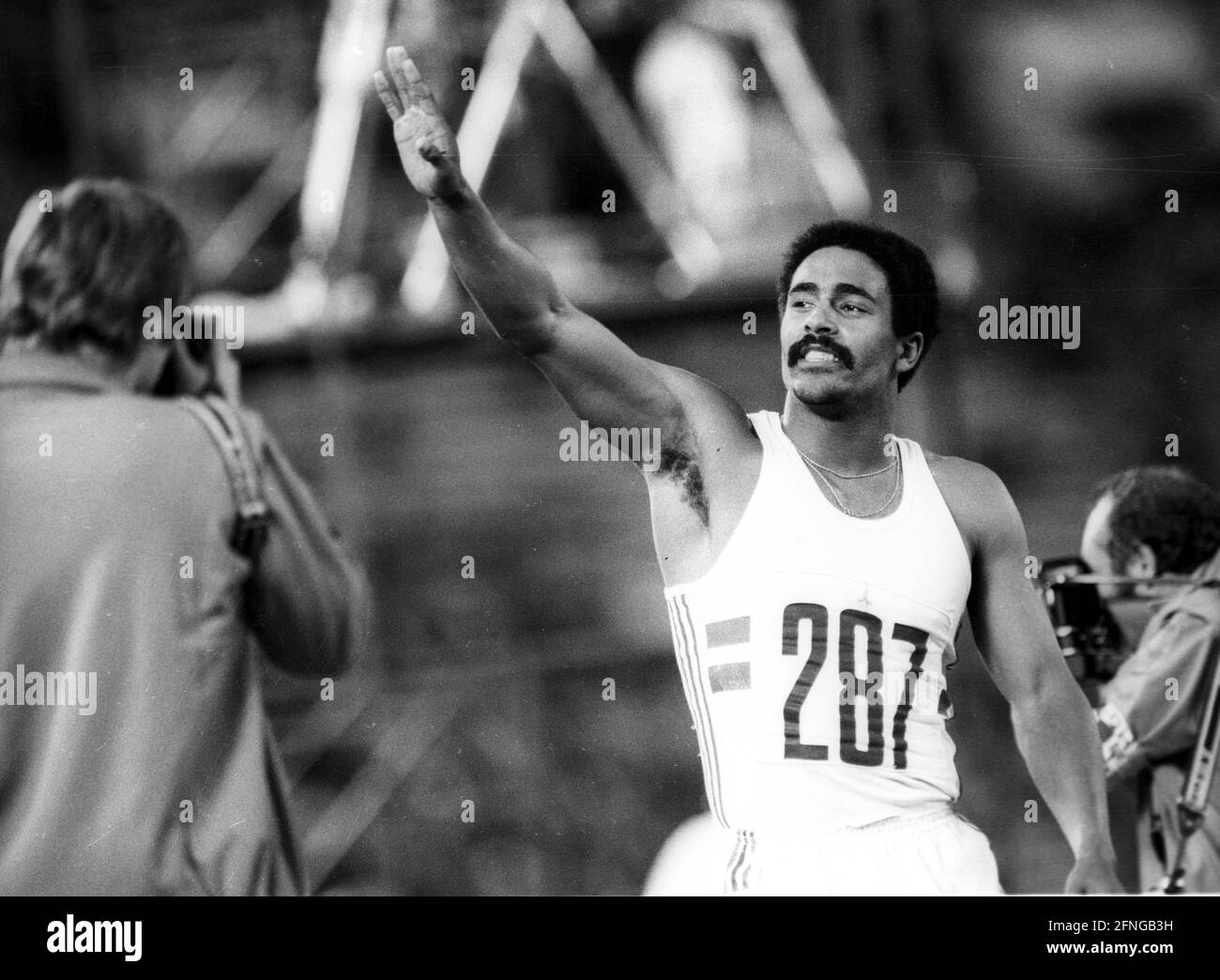Olympic Games 1980 Moscow / Decathlon , Olympic Champion Daley Thompson ...