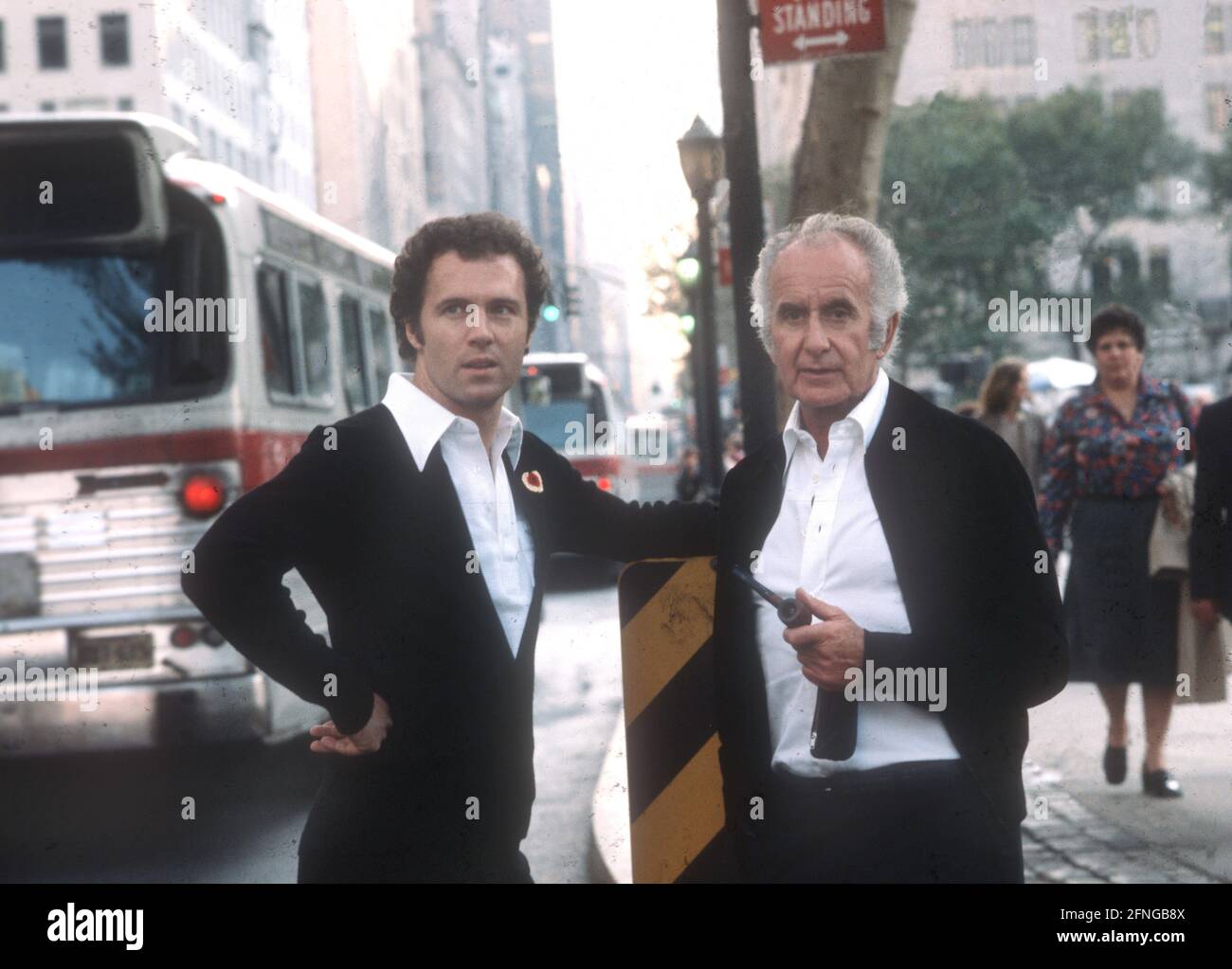 Franz Beckenbauer, on his move to Cosmos New York, visits Manhattan 30. ...