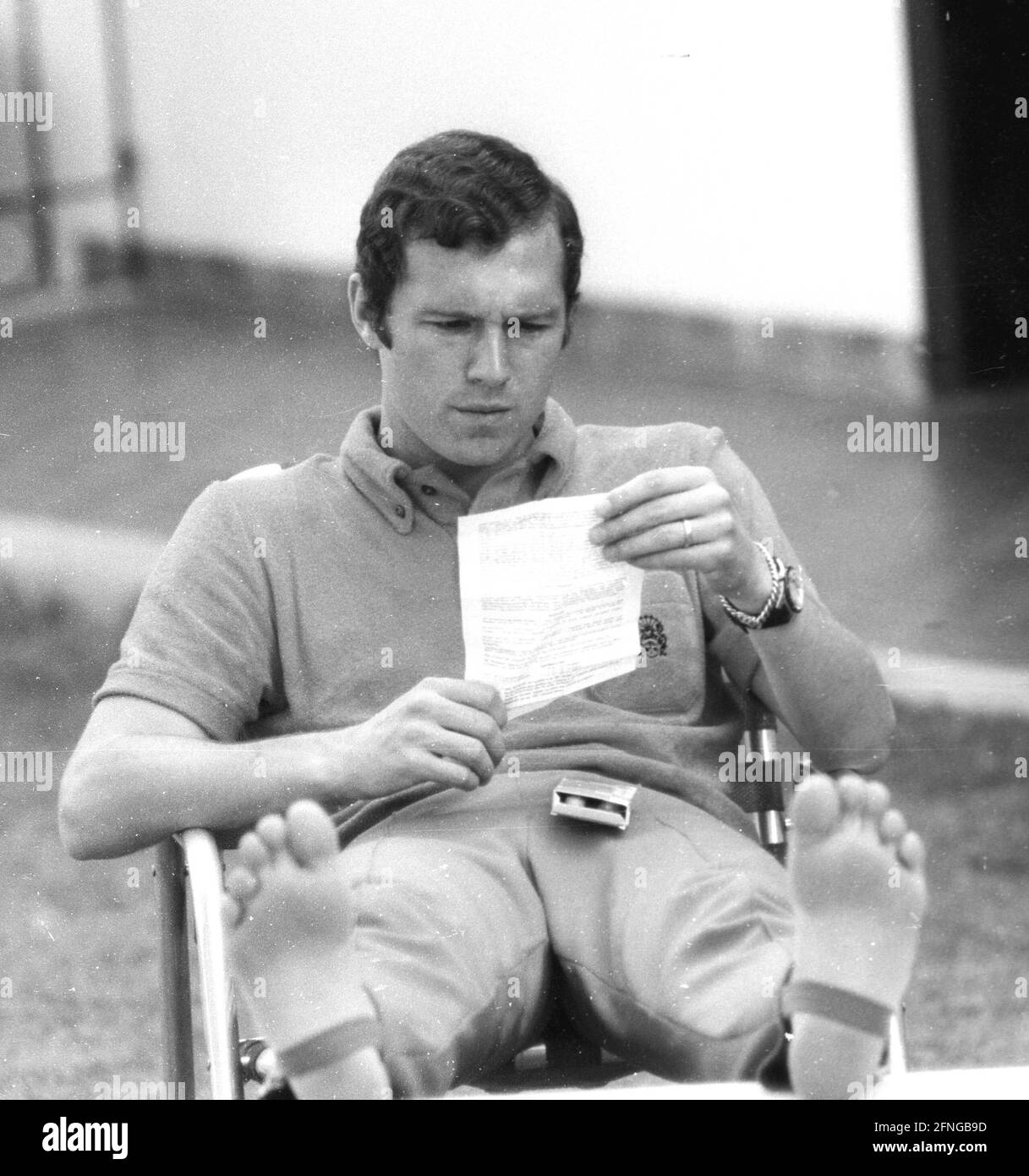 Franz beckenbauer 1970 Black and White Stock Photos & Images - Alamy