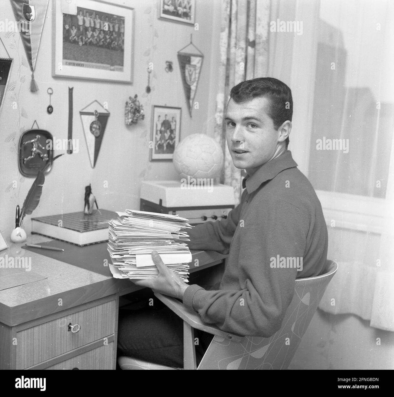 Franz Beckenbauer (FC Bayern Munich) private recording 01.10.1965 ...