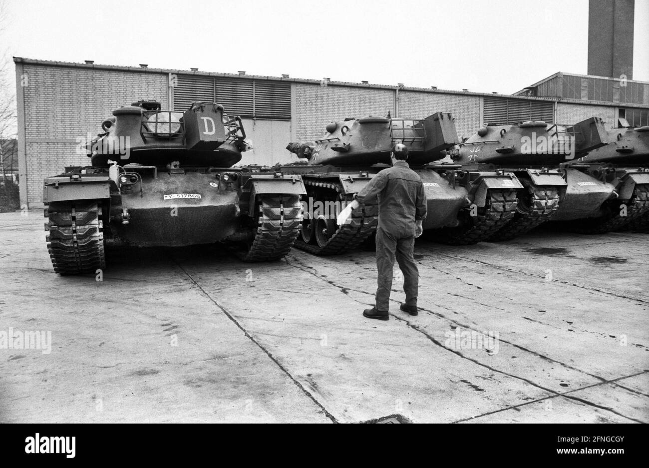 Germany, Darmstadt, 14.03.1990 Archive-No.: 14-49-20 Bundeswehr makes ...