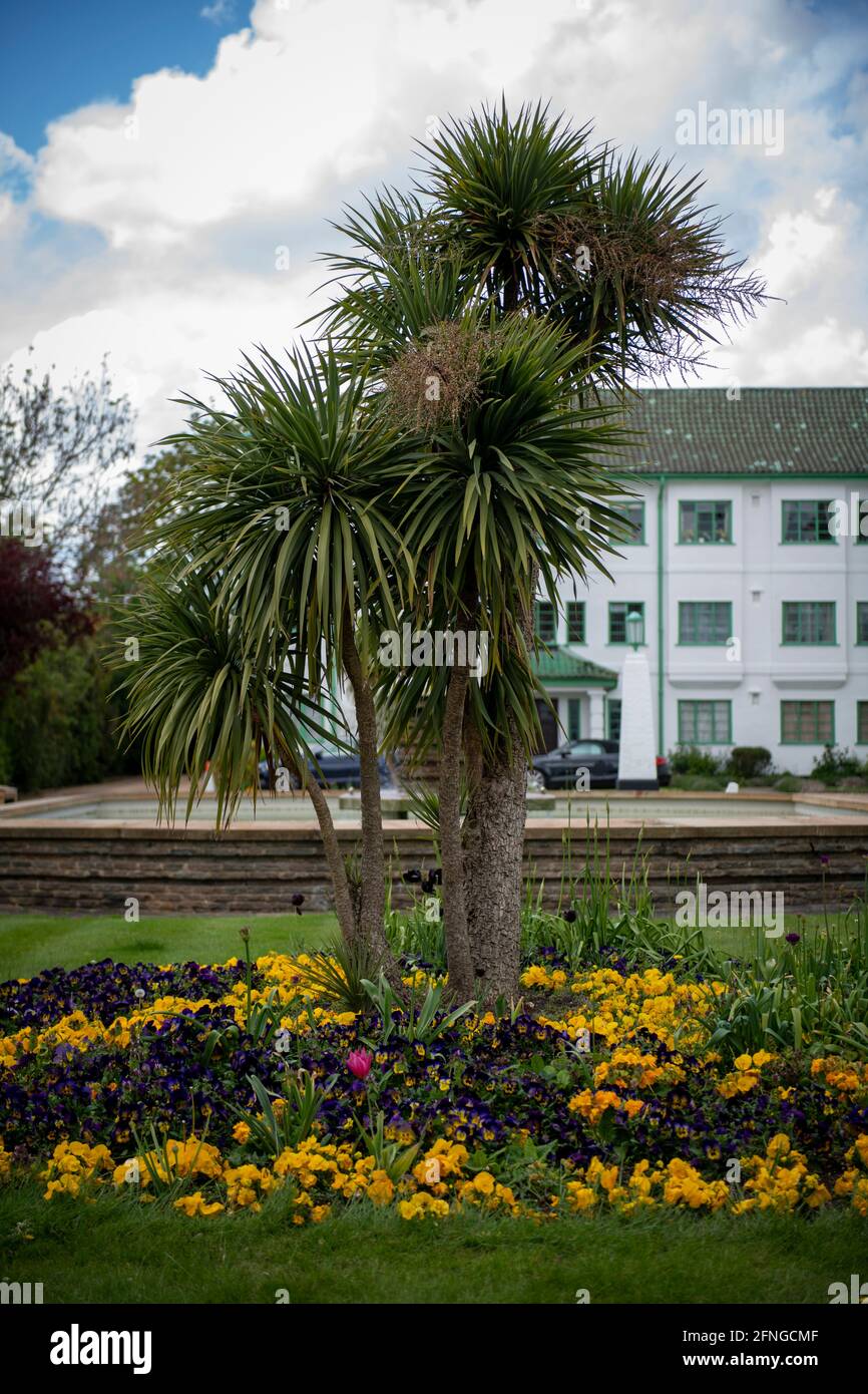 Grade 2 listed building Pinner Court in Pinner Harrow Stock Photo - Alamy