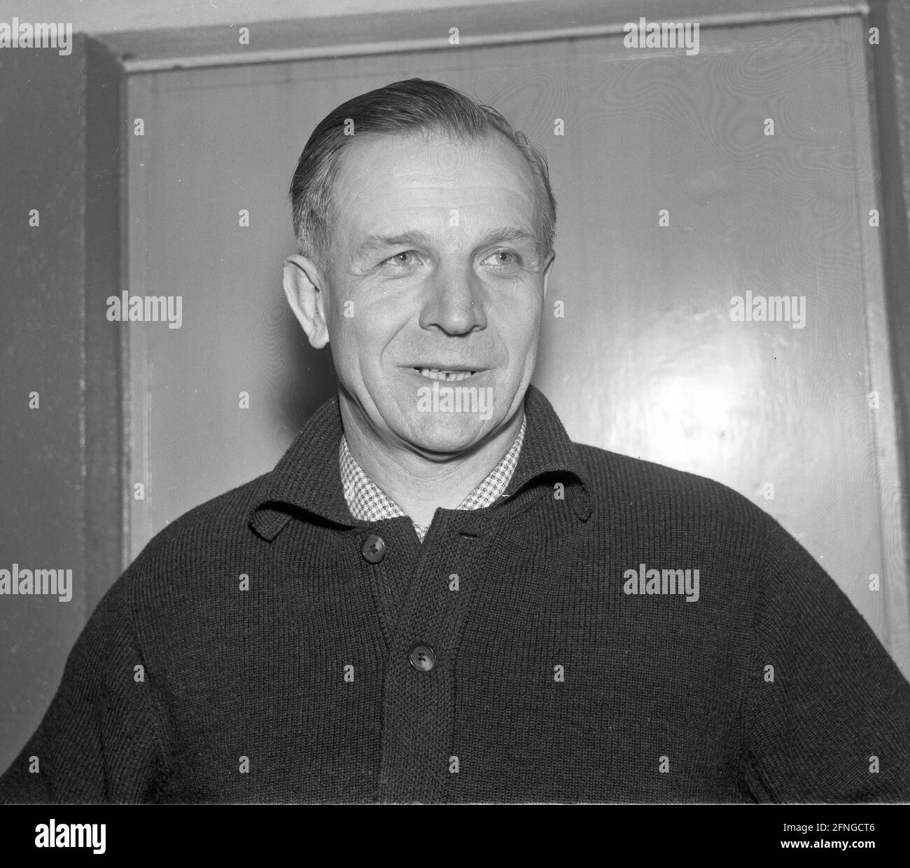 Eintracht Braunschweig portrait coach Hans Georg Vogel 04.05.1963 No ...