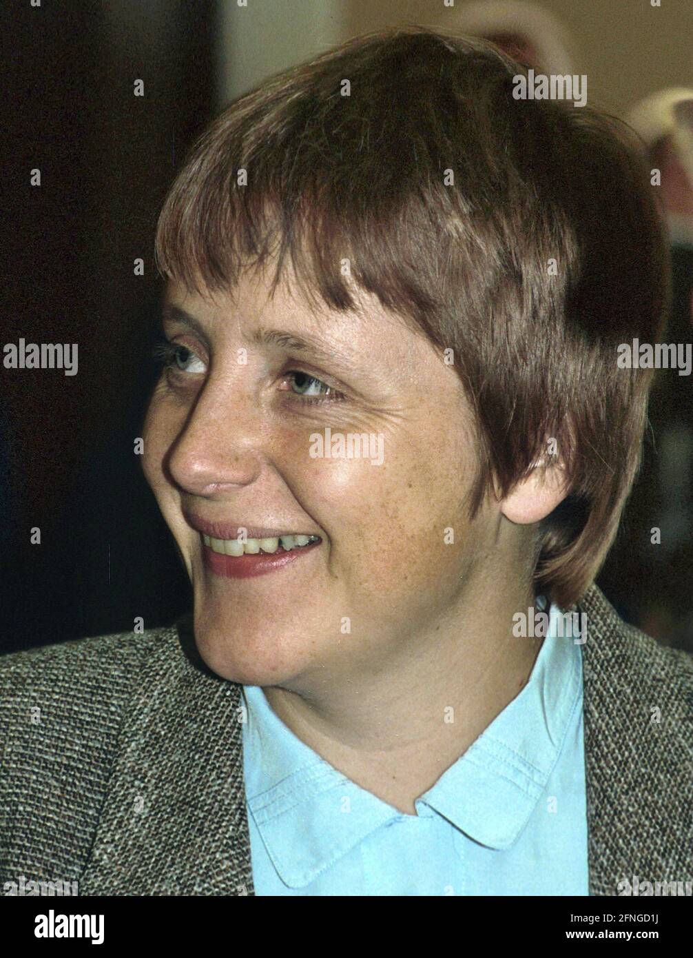 Angela Merkel When She Was Young