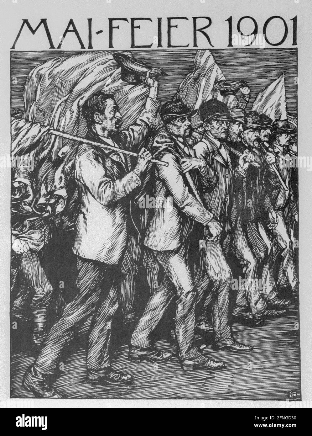 Berlin / Trade Unions / History / 1901 Posters and Newspaper Titles for ...