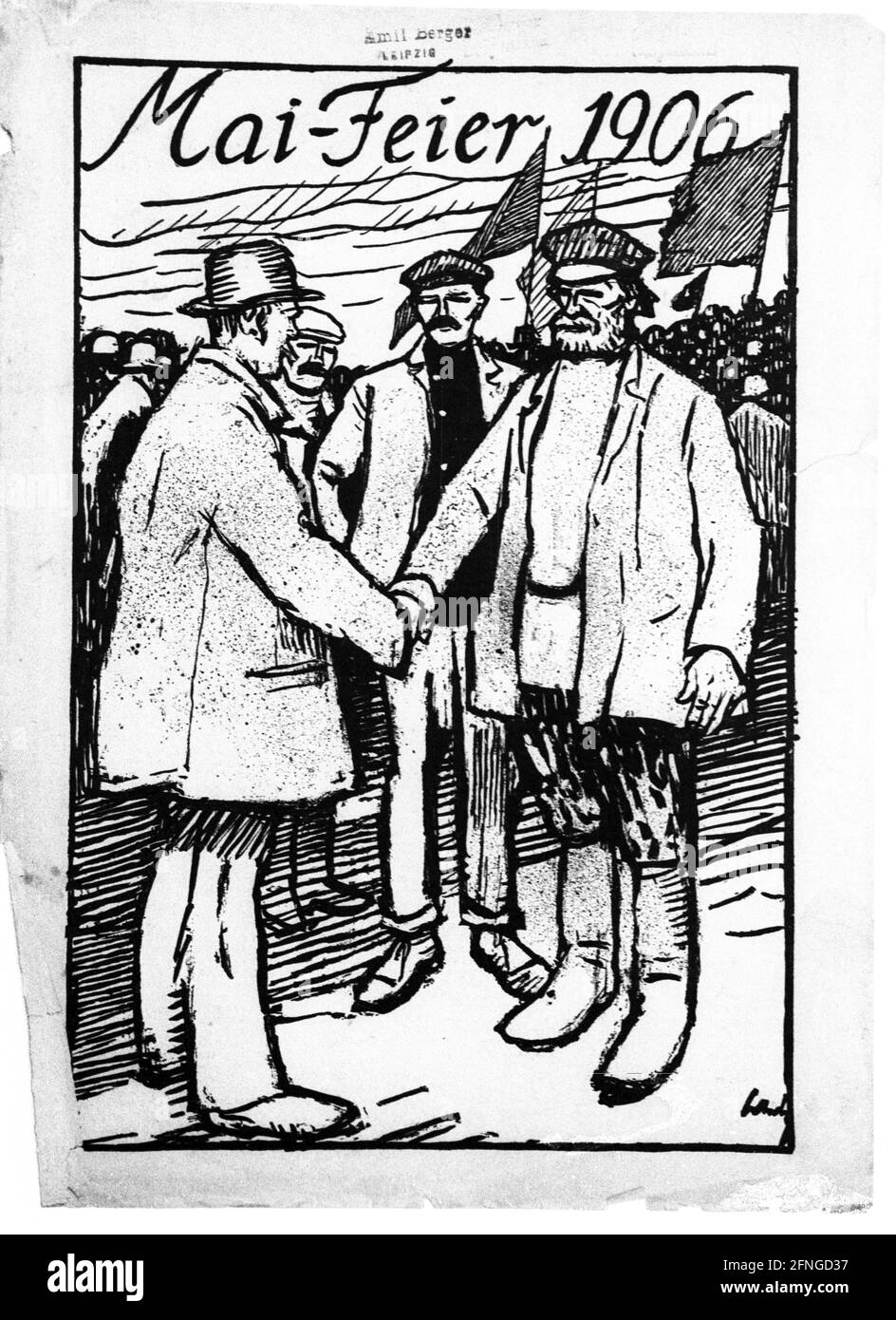 Berlin / Trade Unions / History / 1906 Posters and Newspaper Titles for ...