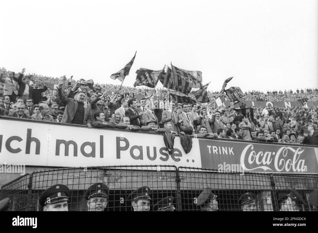 Inter fan Black and White Stock Photos & Images - Alamy