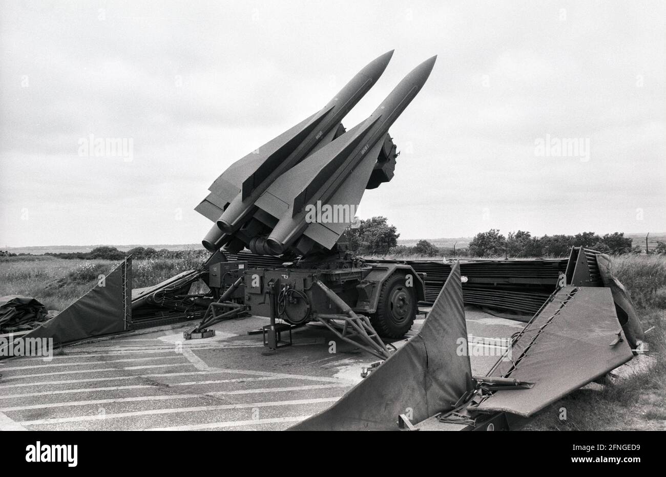Germany, Leck, 24.07.1990 Archiv-No.: 18-45-31 Flugabwehrraketengruppe ...