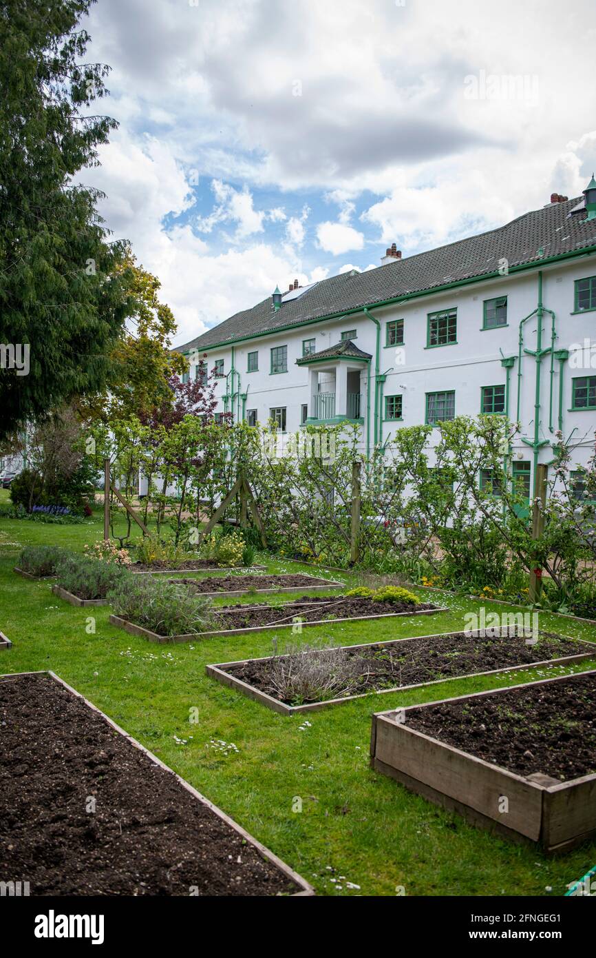 Grade 2 listed building Pinner Court in Pinner Harrow Stock Photo - Alamy