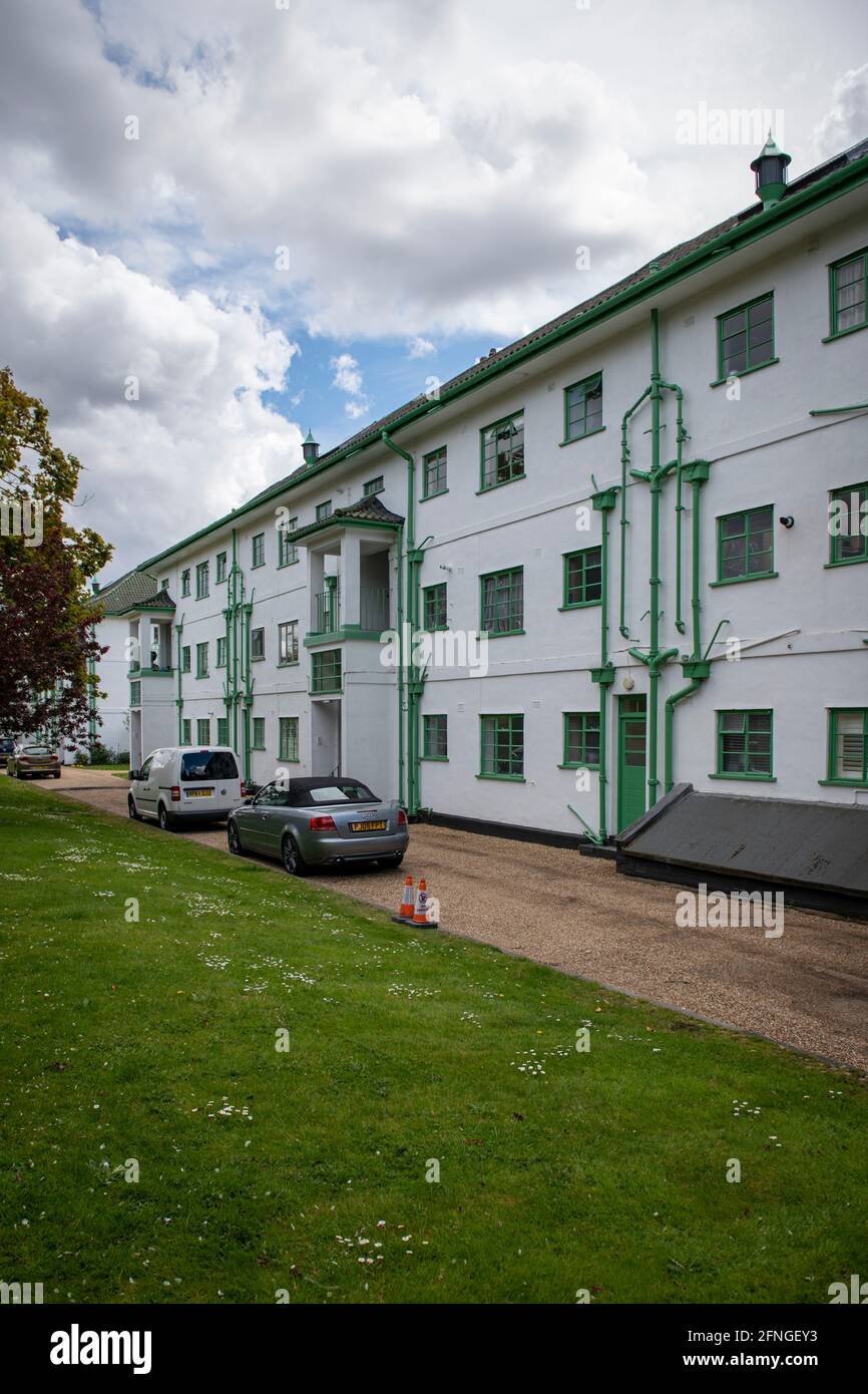 Grade 2 listed building Pinner Court in Pinner Harrow Stock Photo - Alamy