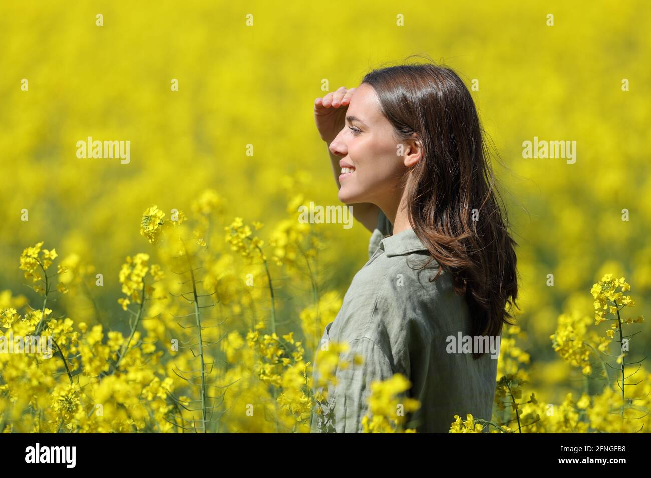 Protecting woman hi-res stock photography and images - Alamy
