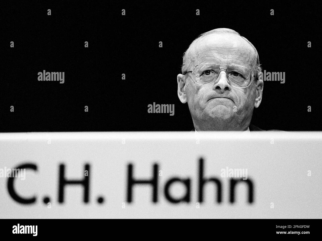 Carl H. HAHN , Chairman of the Board of Management of Volkswagen AG ...