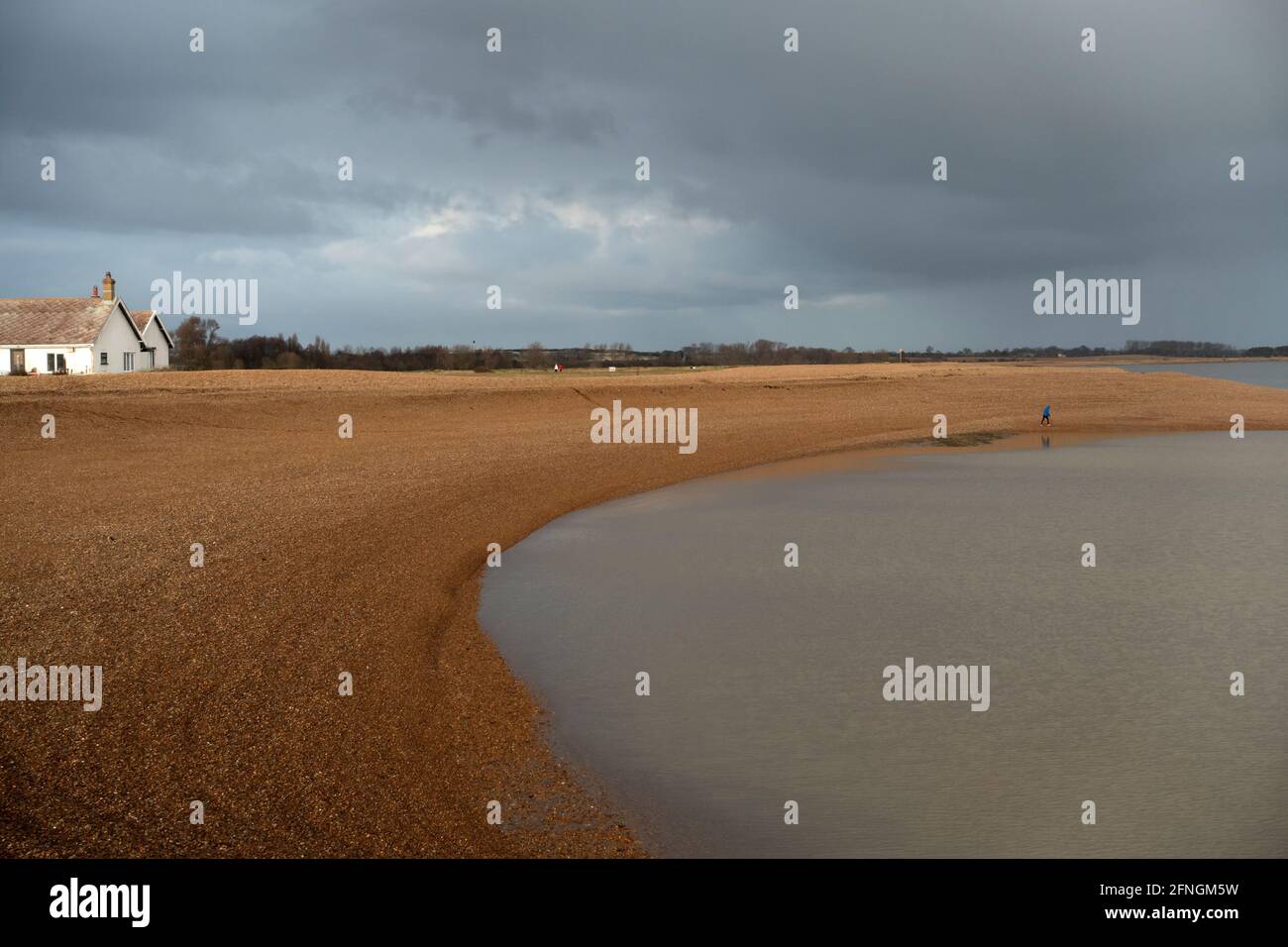 Shingle Street Suffolk England Stock Photo - Alamy