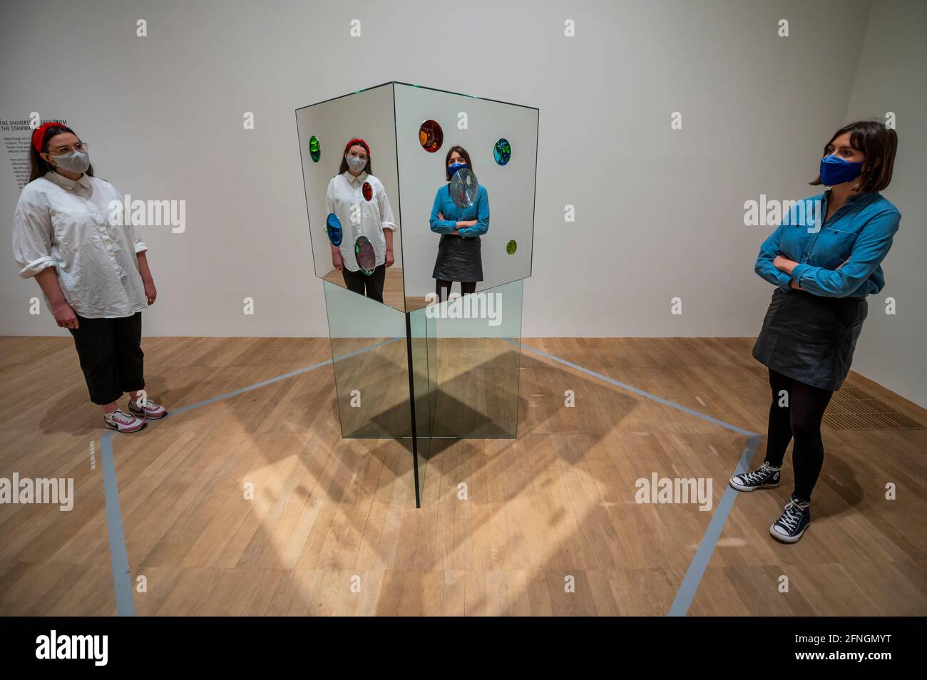 London, UK. 17 May 2021. Infinity Mirrored Room - Filled with the ...