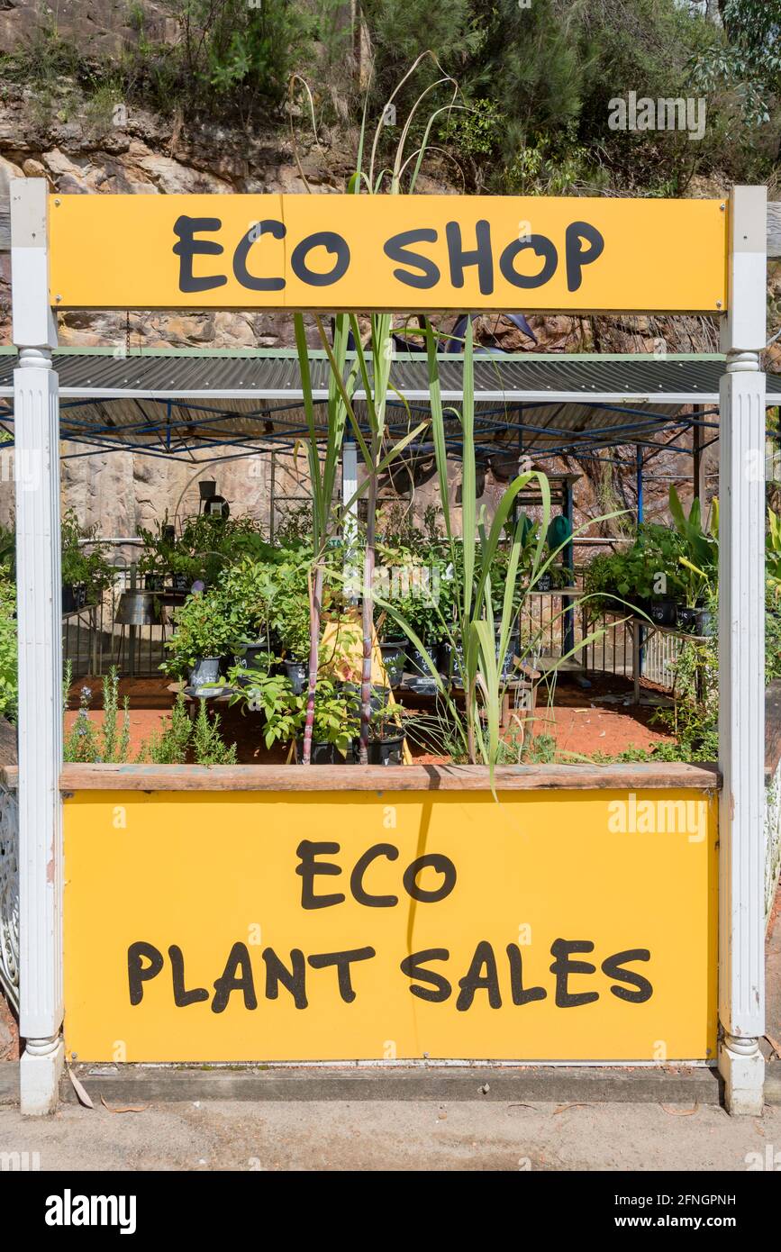 The Eco Shop sits near th respected Eco House at Kimbriki Resource ...