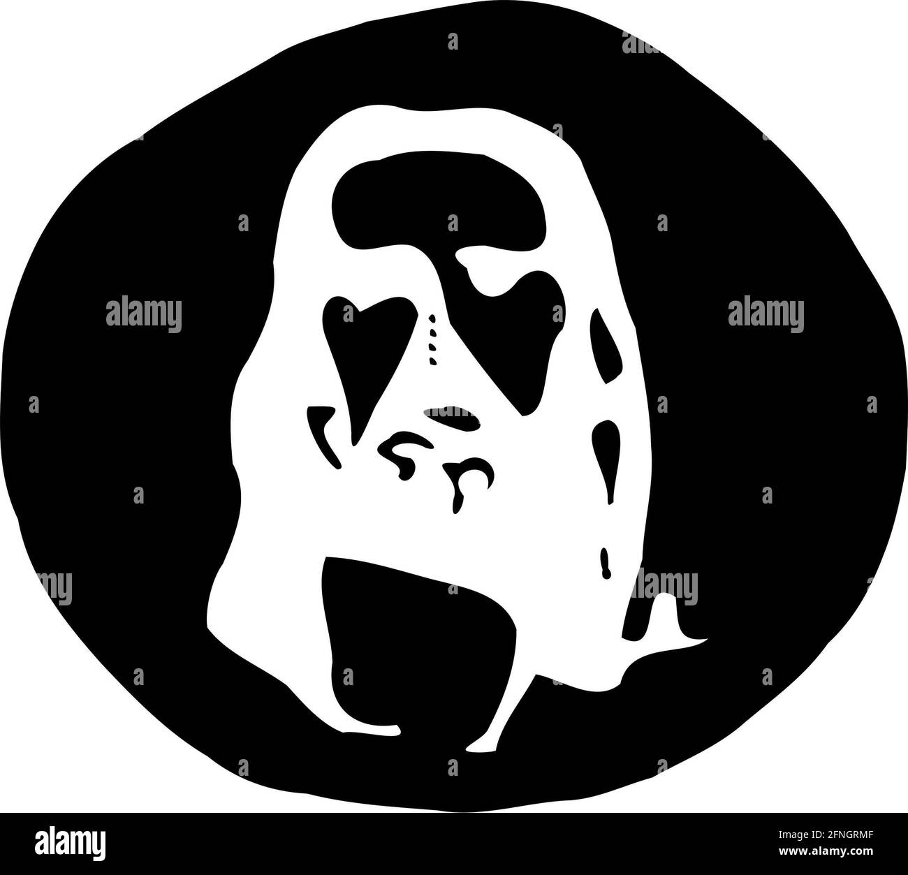 Jesus optical illusion Stock Photo - Alamy