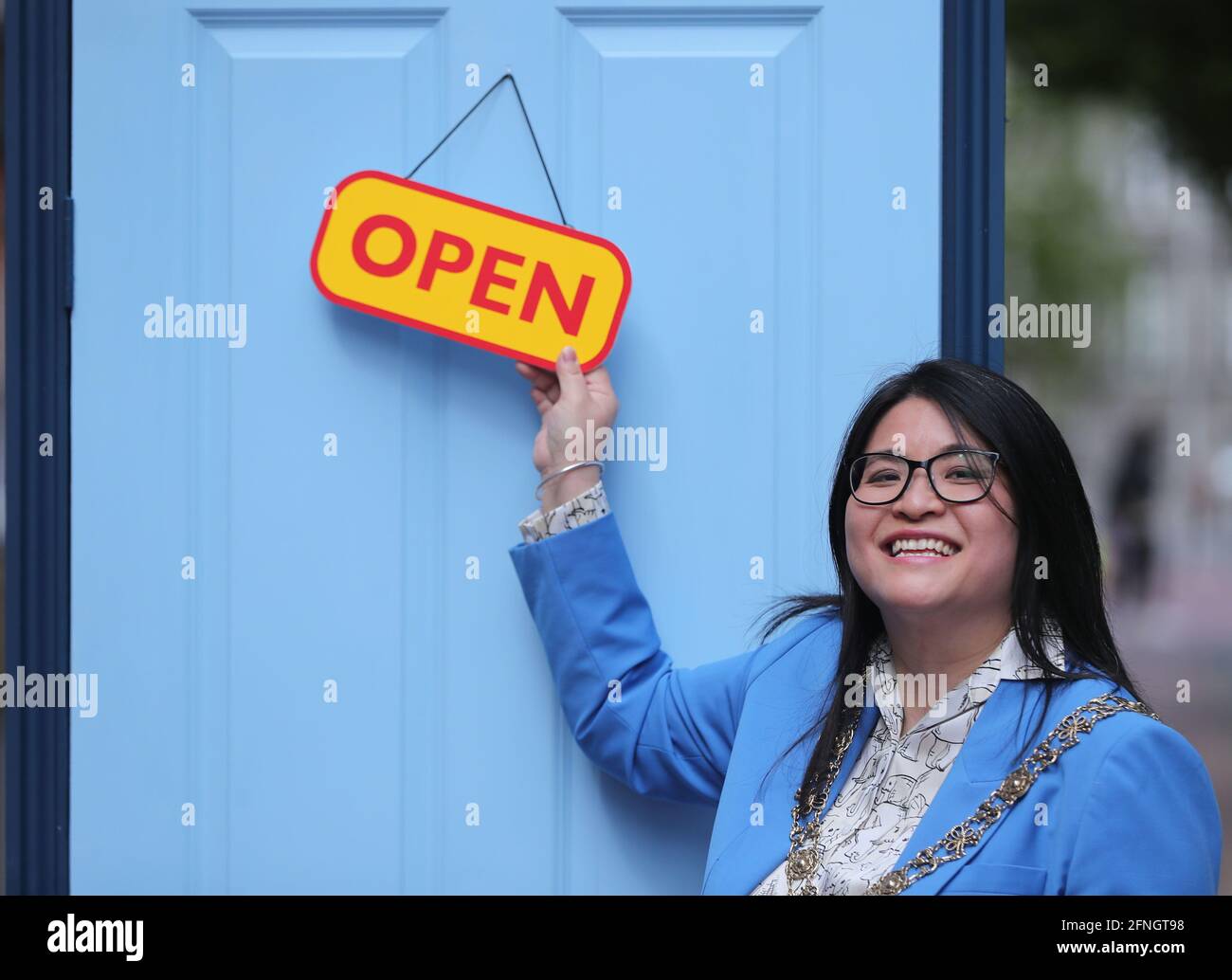 Hazel chu mayor hi-res stock photography and images - Alamy
