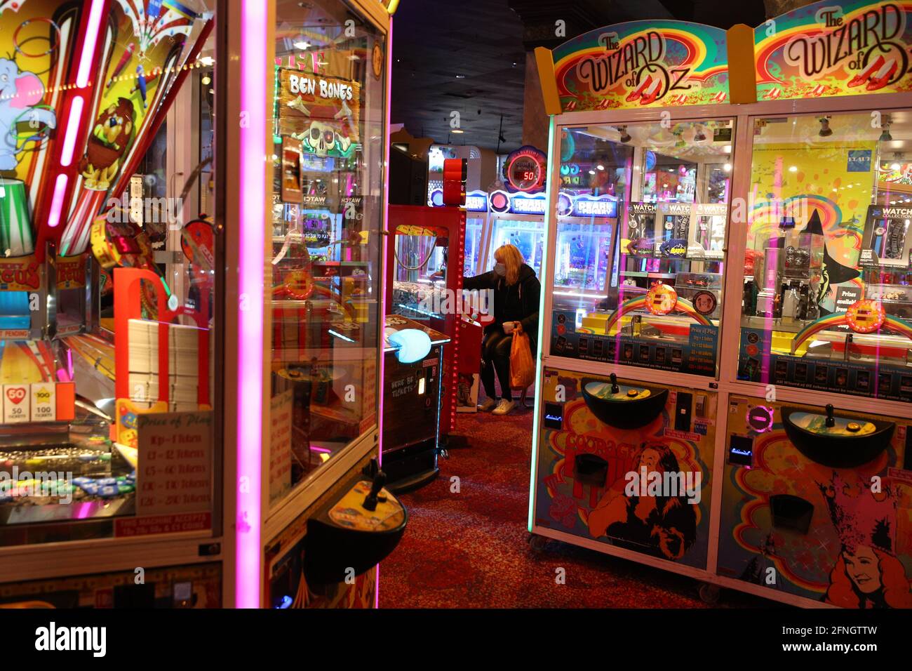 Coral island amusement arcade hi-res stock photography and images - Alamy