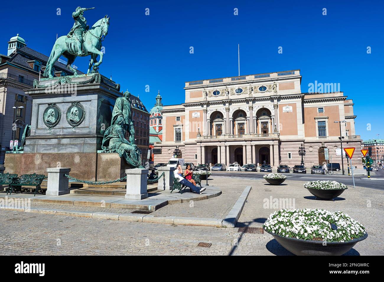 Sculpture horse in stockholm hi-res stock photography and images - Alamy