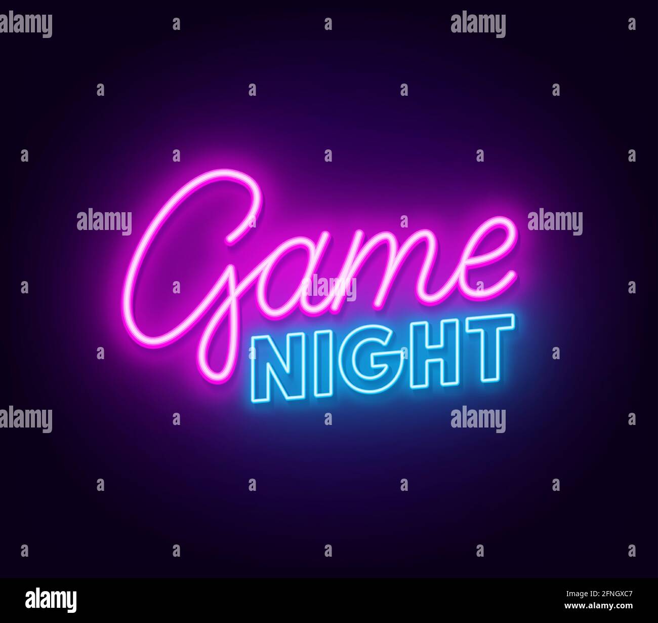Game on! dark black Stock Vector Images - Alamy