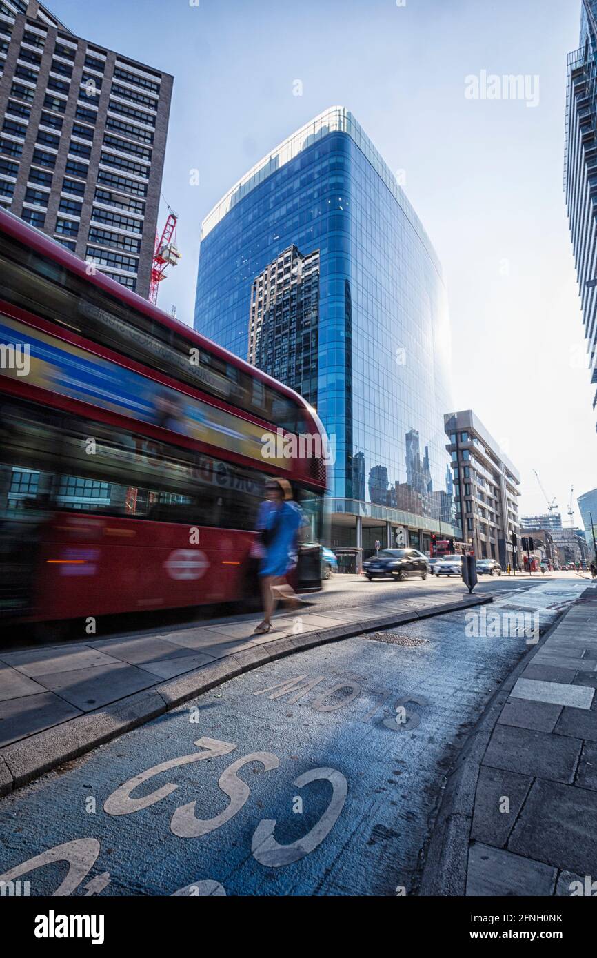 Bus running hi-res stock photography and images - Alamy