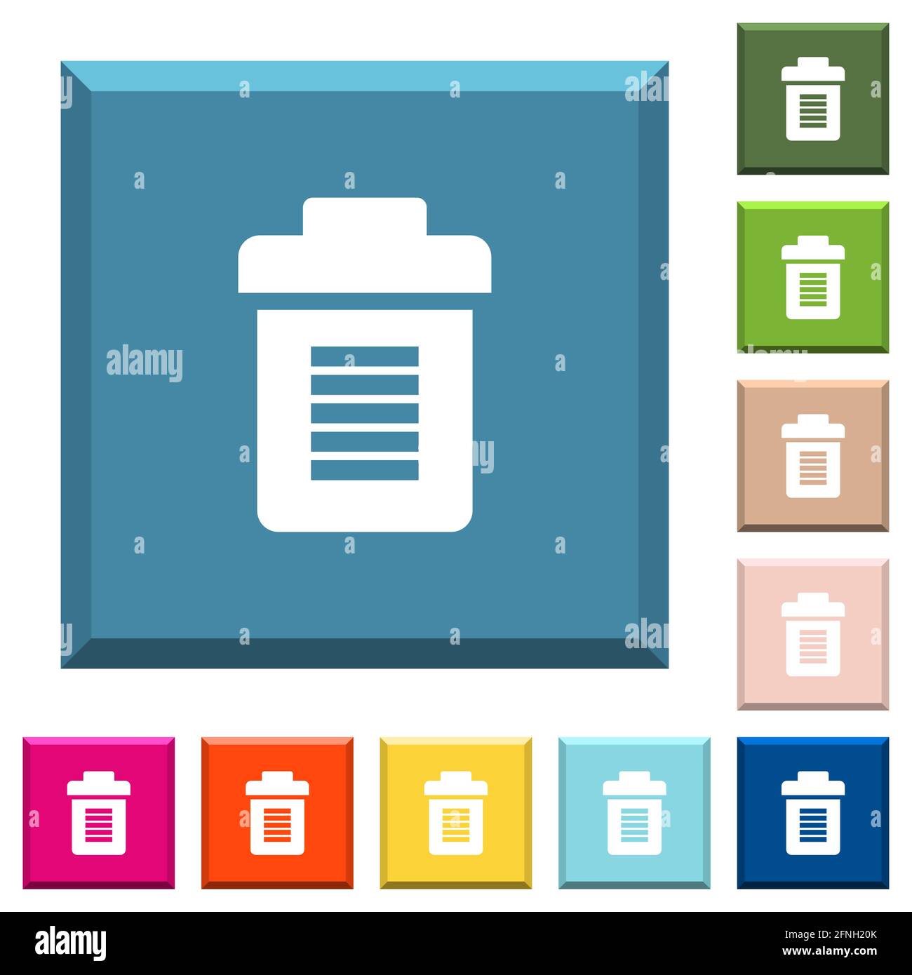 Overloaded waste bin Stock Vector Images - Alamy