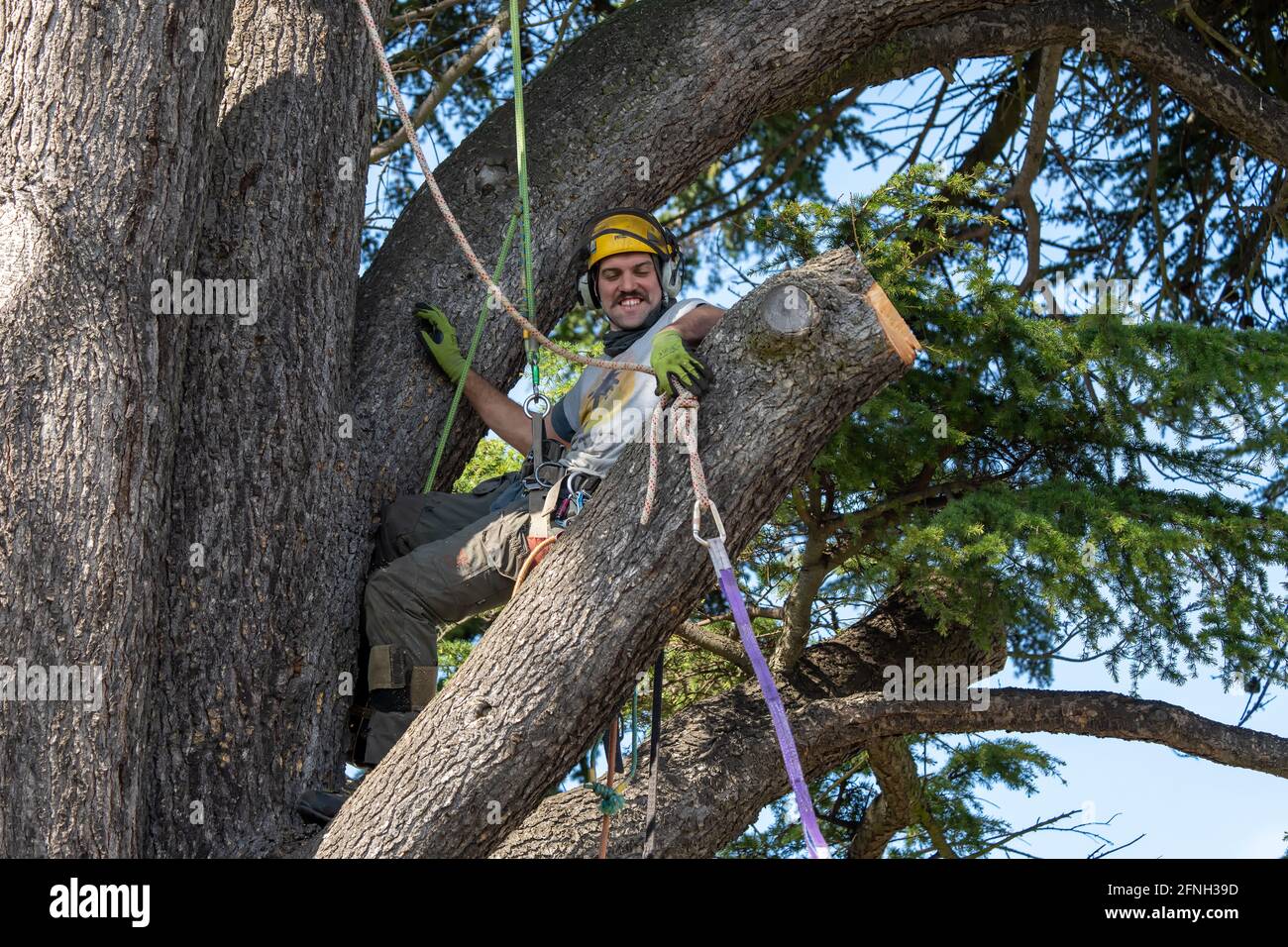 15 May 2021. Maisondieu Road, Elgin, Moray, Scotland, UK. This is a ...