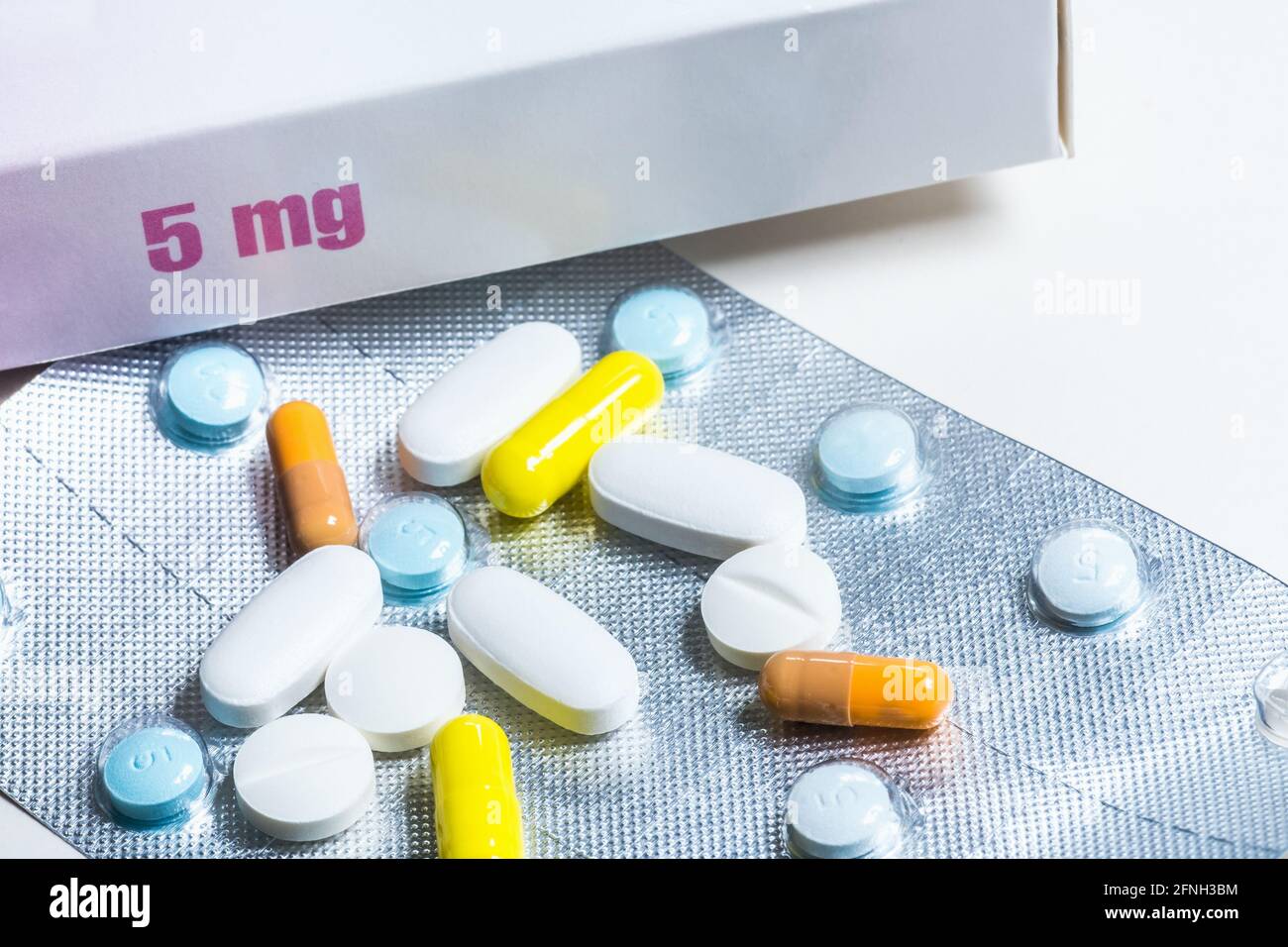 Cylindrical medicine hi-res stock photography and images - Alamy