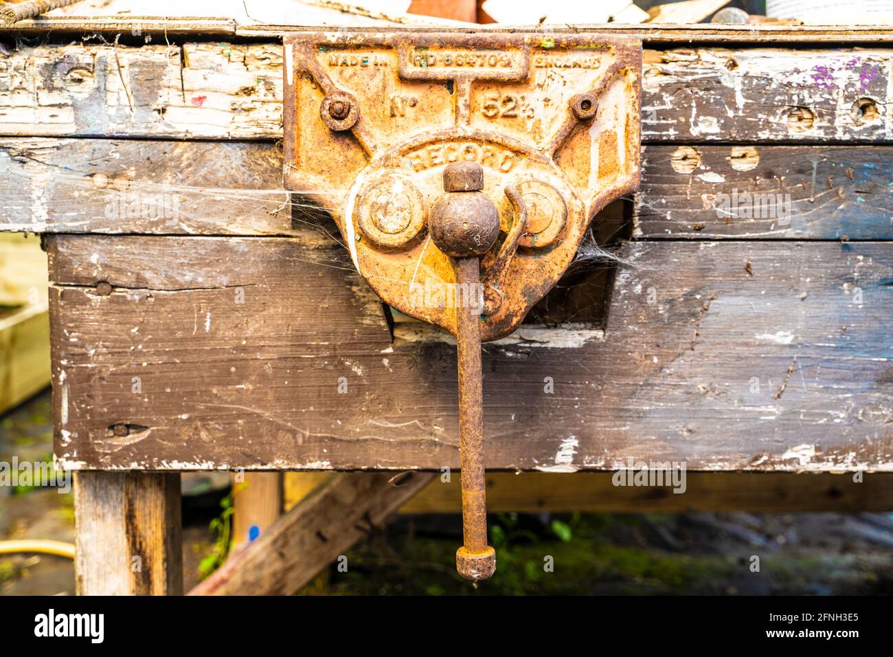 Repair bench hi-res stock photography and images - Alamy