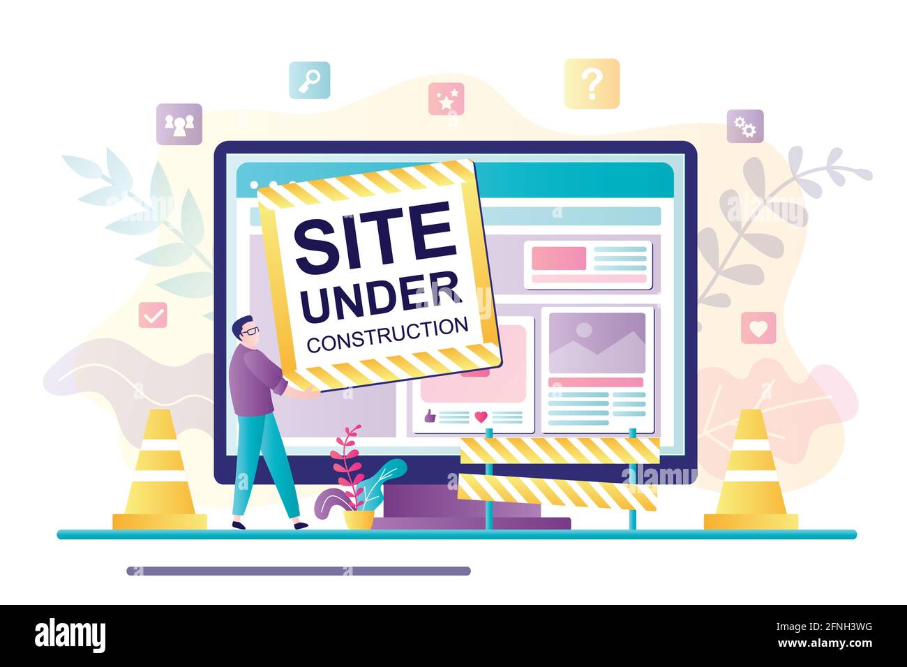 Computer banner hi-res stock photography and images - Alamy