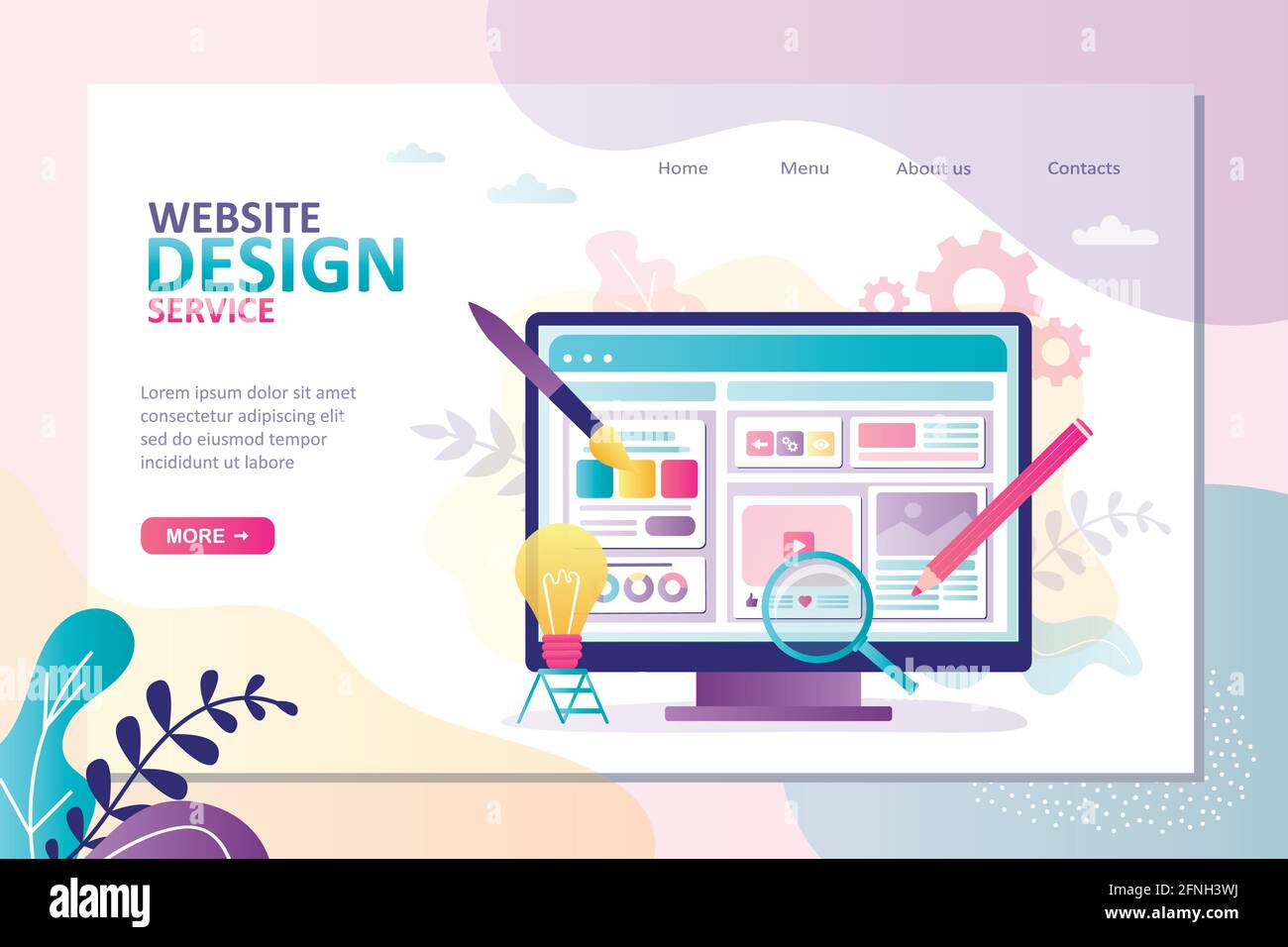 Content creation vector vectors hi-res stock photography and images - Alamy