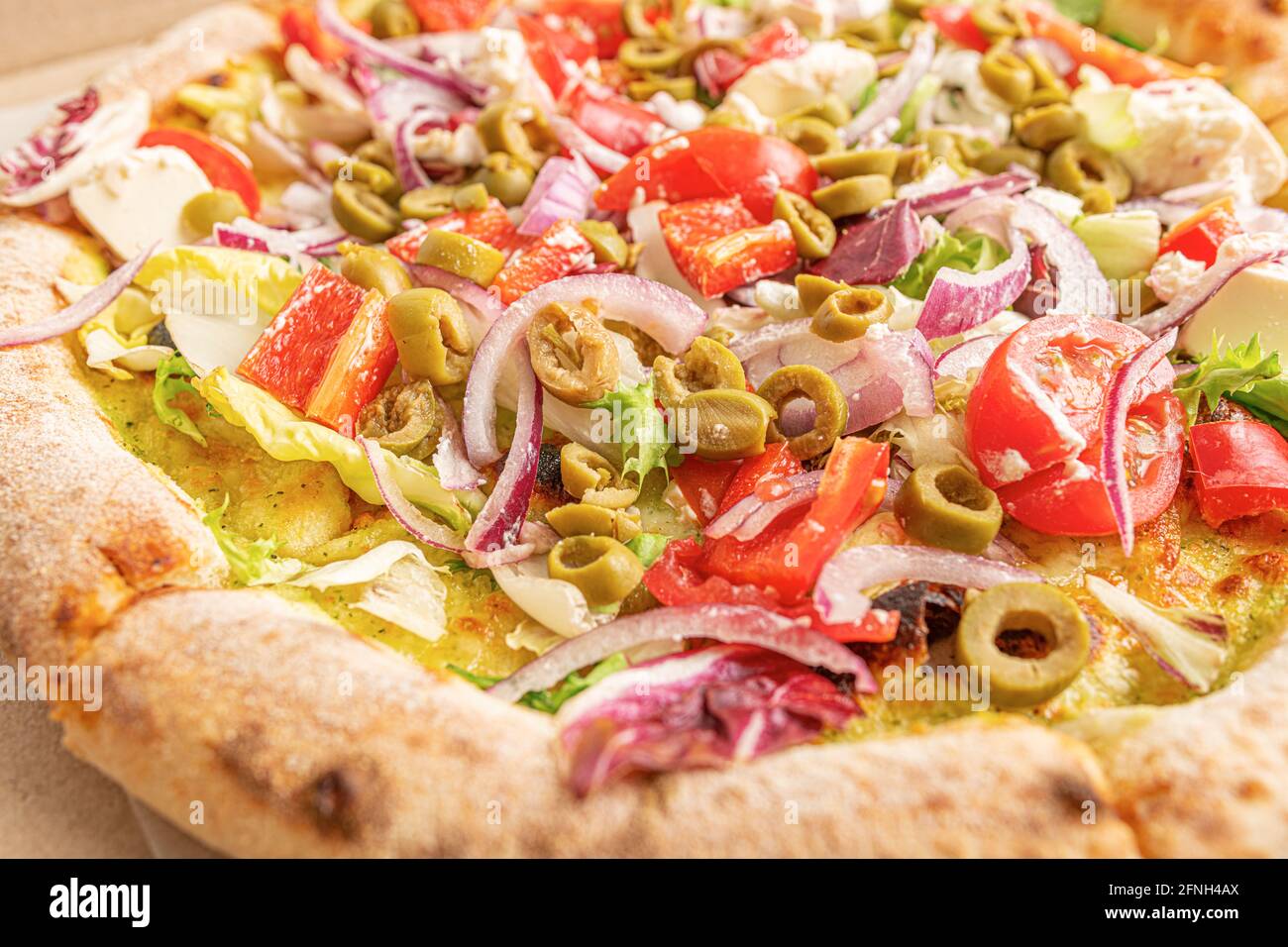 Close up sliced pizza hi-res stock photography and images - Alamy