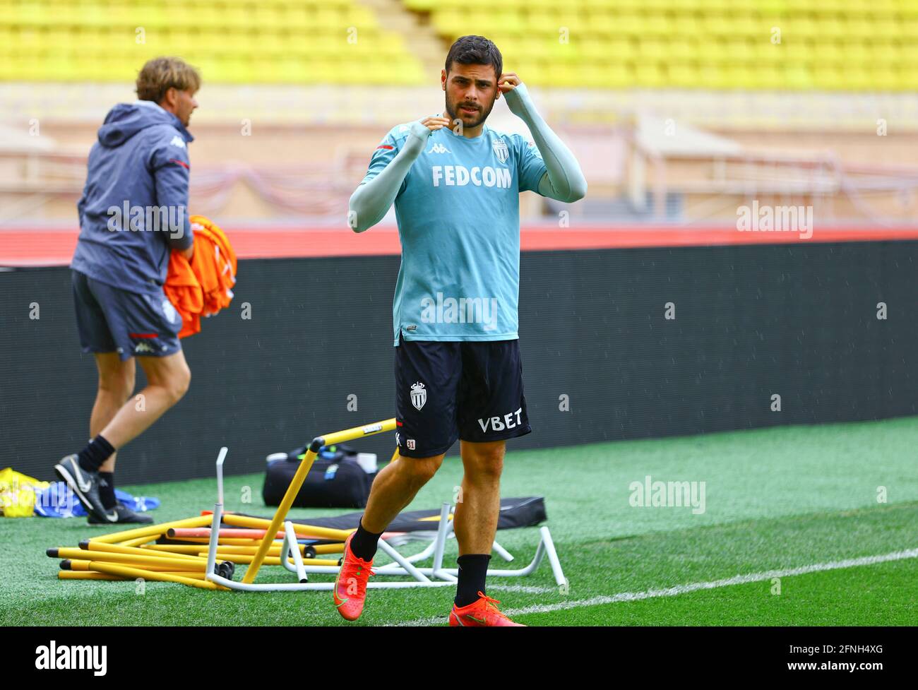Monaco, Monte-Carlo - May 15, 2021: AS Monaco vs. Stade Rennais ...