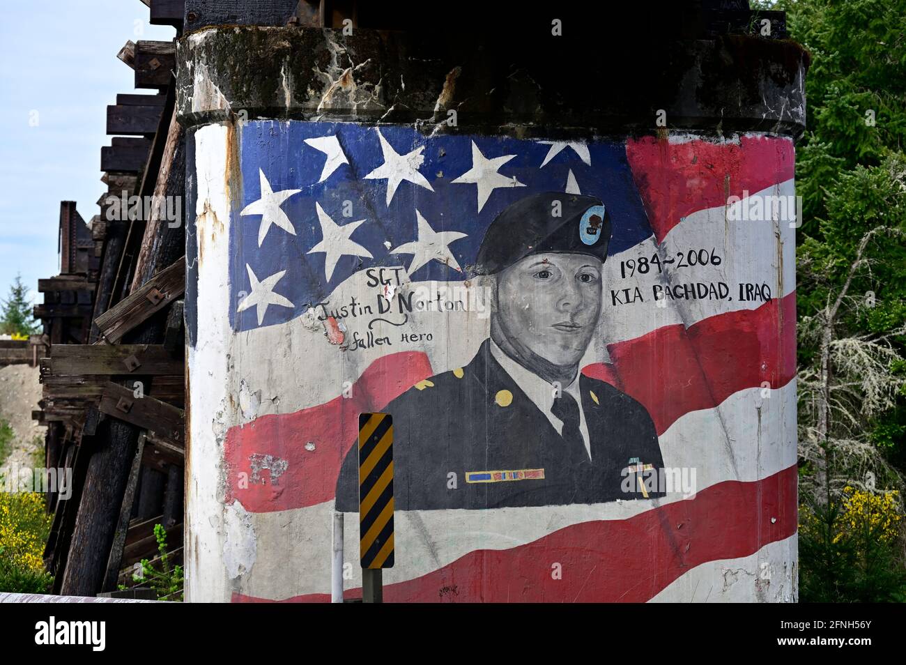 Mural patriotic hi-res stock photography and images - Alamy