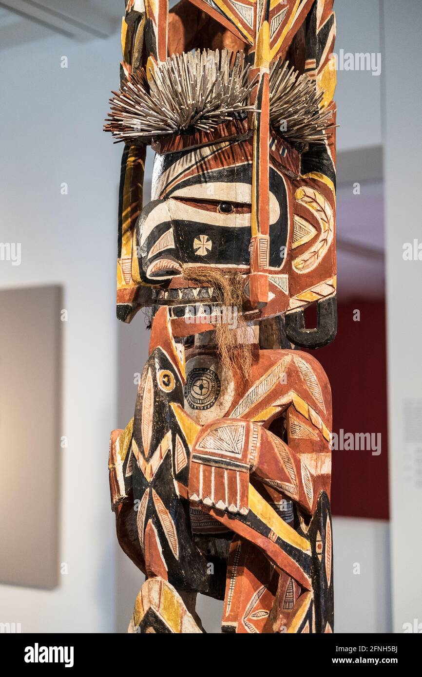 Buddha, statue, exhibition, collection, Basel, Museum of Culture Stock ...