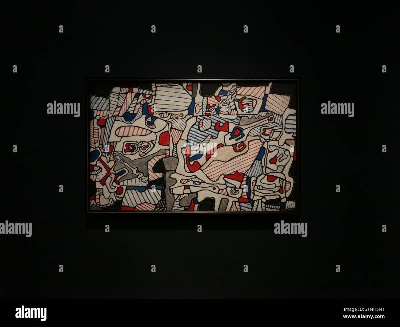 An exhibition celebrating French artist Jean Dubuffet ( 1901 - 1985 ...