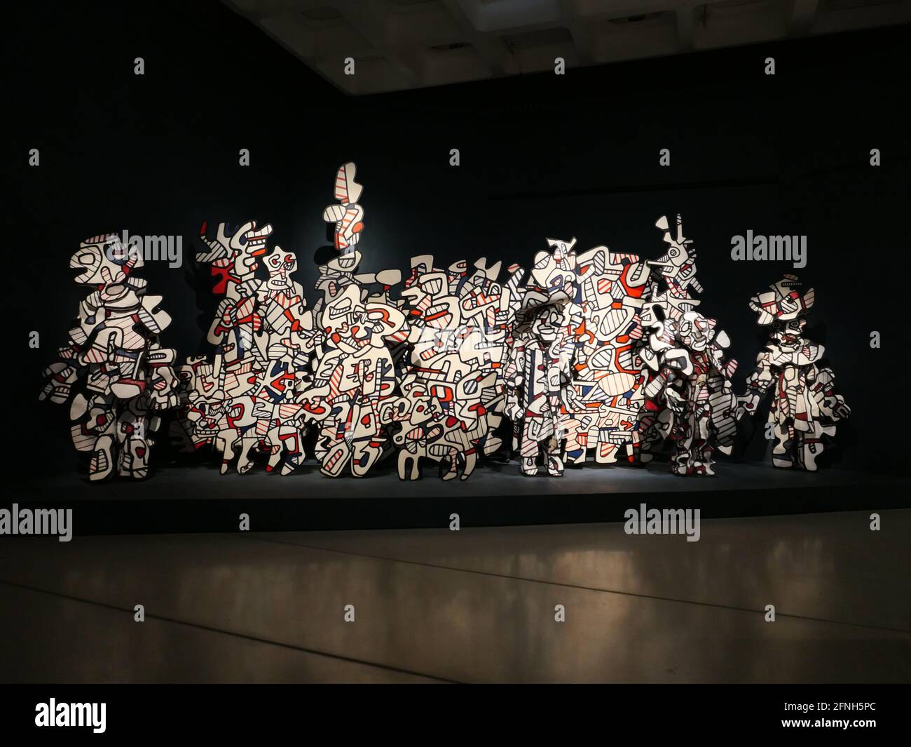 An exhibition celebrating French artist Jean Dubuffet ( 1901 - 1985 ...