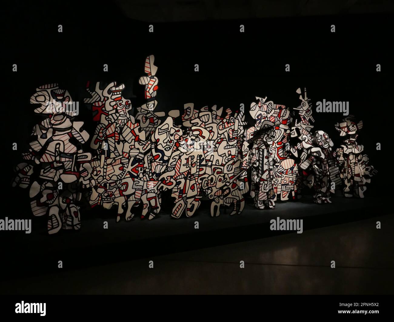 An exhibition celebrating French artist Jean Dubuffet ( 1901 - 1985 ...