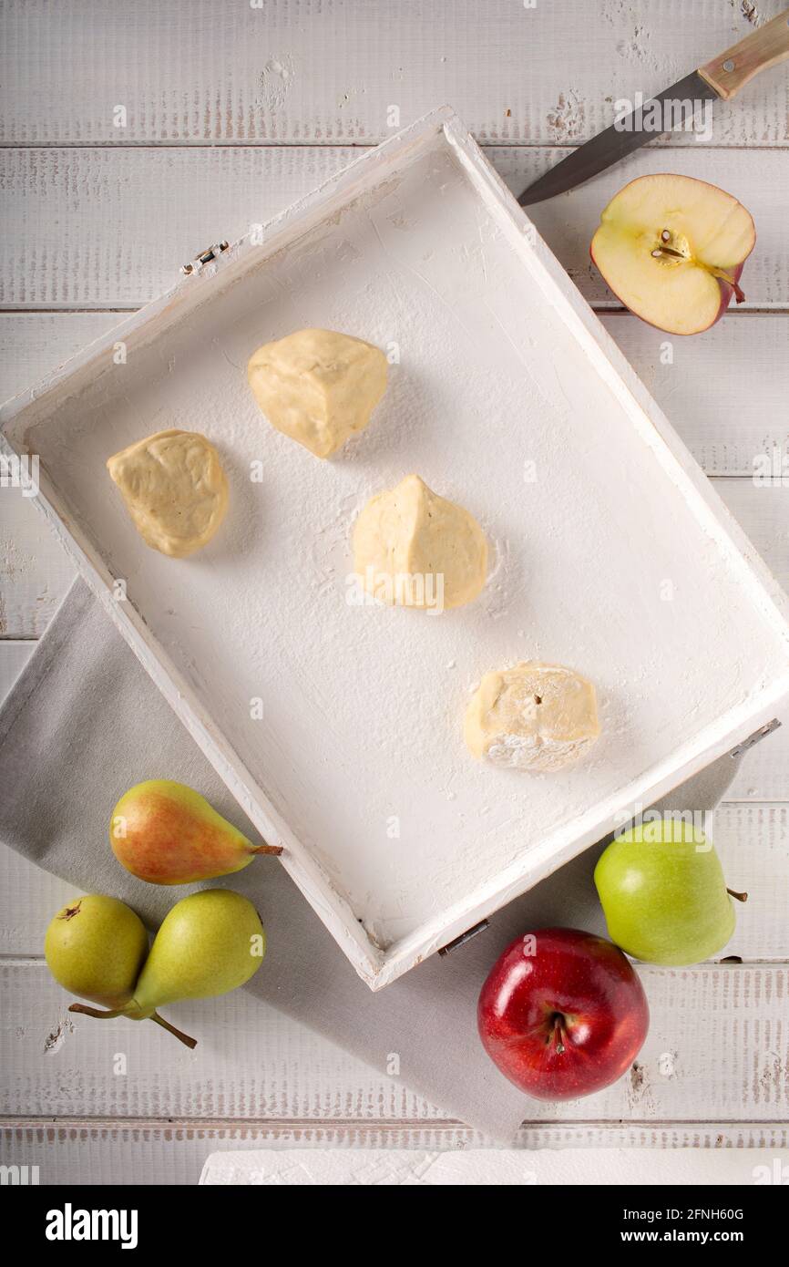 Strudel preparation hi-res stock photography and images - Alamy