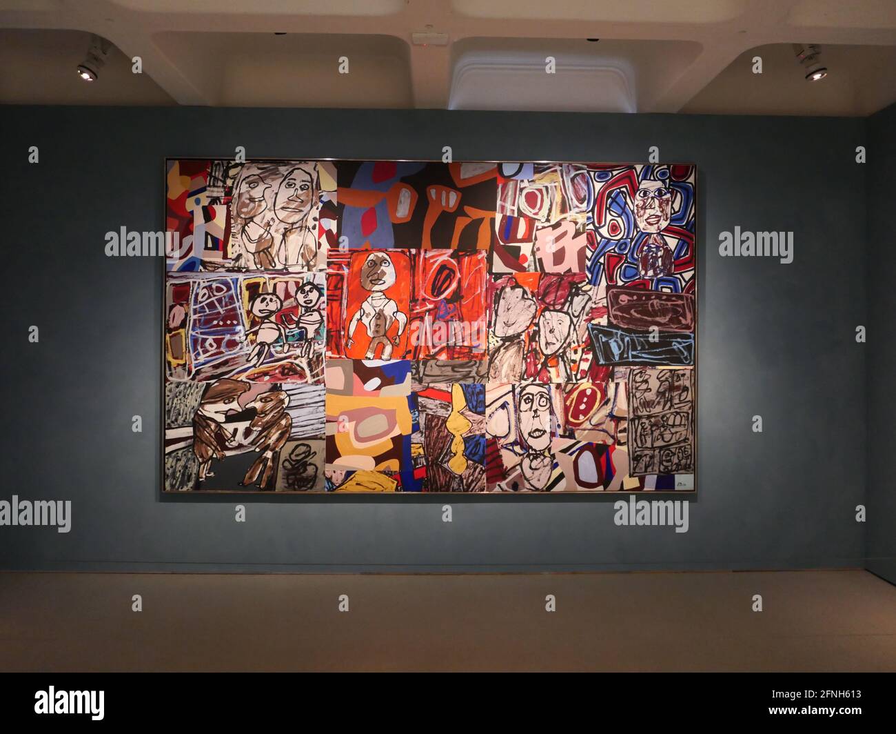 An exhibition celebrating French artist Jean Dubuffet ( 1901 - 1985 ...