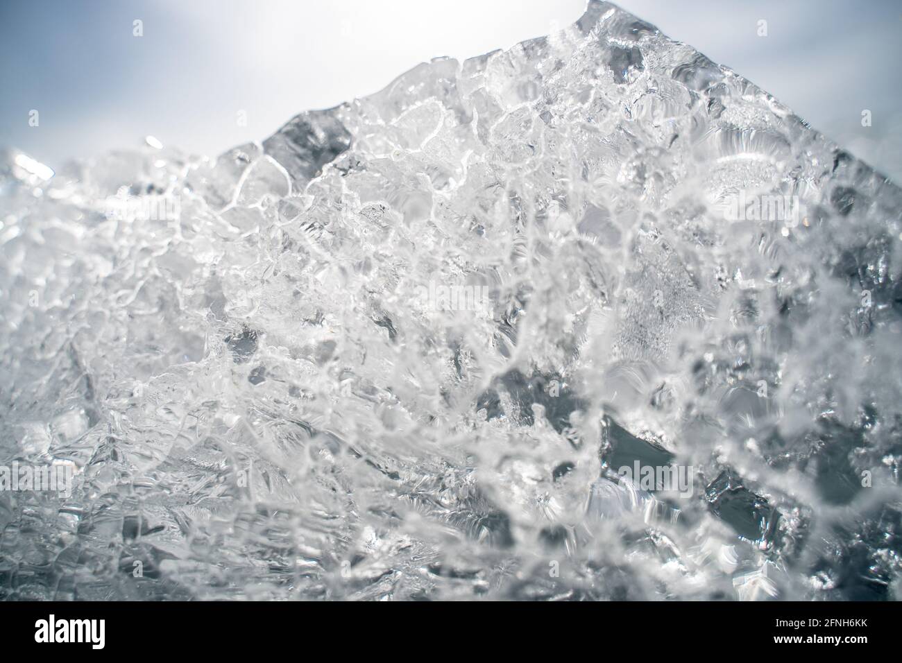 Ice floe floating on the water Stock Photo - Alamy