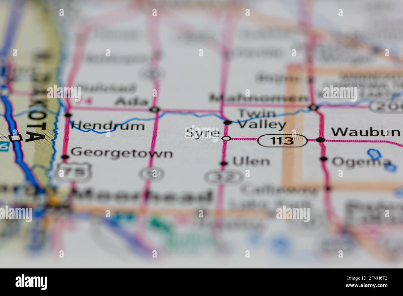 Map of syre hi-res stock photography and images - Alamy