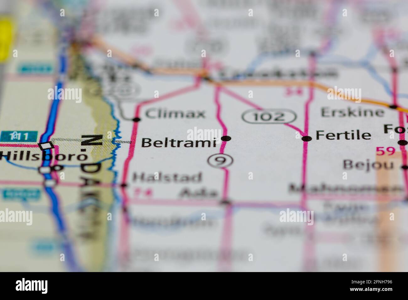 Beltrami on a map hi-res stock photography and images - Alamy